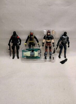 GI Joe Cobra Elite Viper, Officer Python Patrol, Cobra EEL, & Zartan ...
