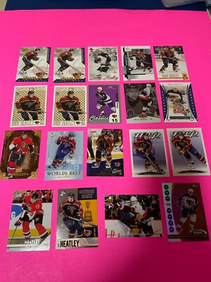 Danny Heatley 19 Cards Atlanta Thrashers Ottawa Senators Rookies ...