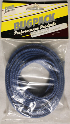 Bugpack Hose Cover 1/4-1/2 Blue 10' P/N 3075-12 | eBay
