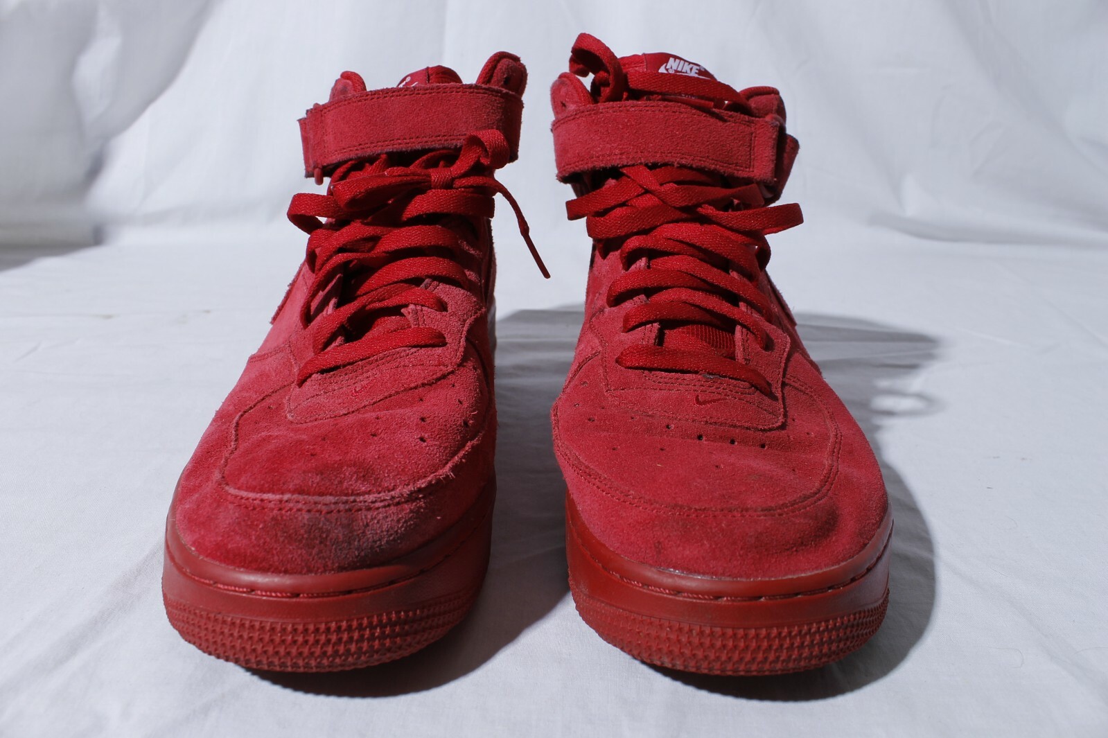 Nike Air Force 1 Mid Red October 315123-609 Men's 2016 Casual Shoes US ...