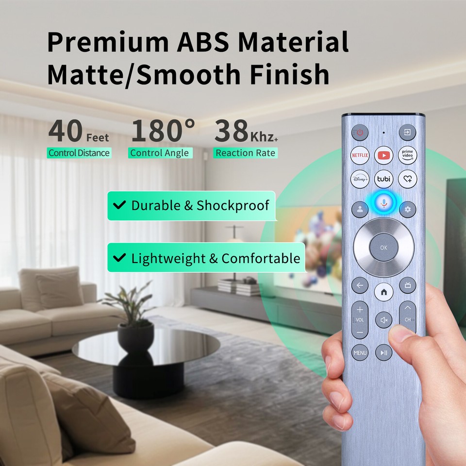 New ERF6A80 Voice Remote Control For Hisense Class A7 U8 Series Smart ...