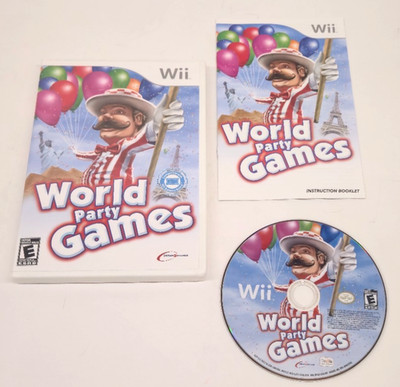 World Party Games (Nintendo Wii, 2009) Complete Game CIB - Tested LNC ...