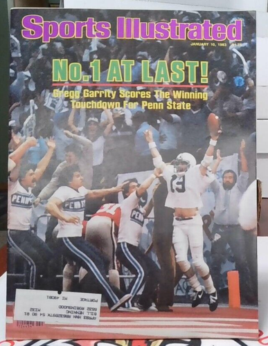 #489 SPORTS ILLUSTRATED JANUARY 10 1983 GREGG GARRITY NO 1 AT LAST | eBay