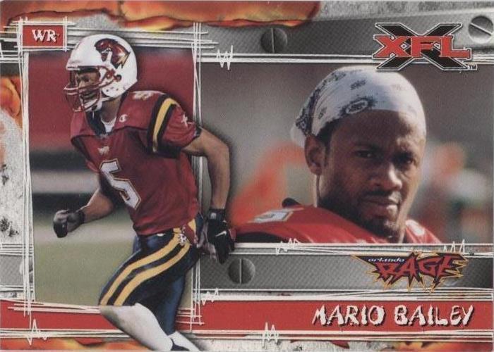 2001 Topps XFL - Mario Bailey #5 for sale online | eBay