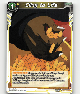 DBS CCG Cling to Life Fighter's Ambition | eBay