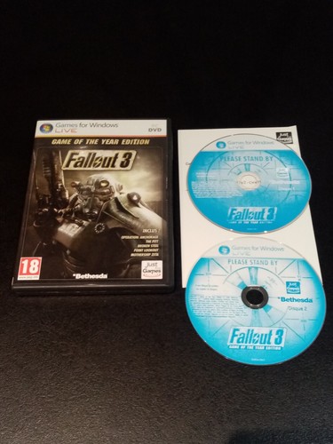 Fallout 3 Pc Game of the Year goty Tbe Fra Complet LIVRAISON GRATUITE | eBay