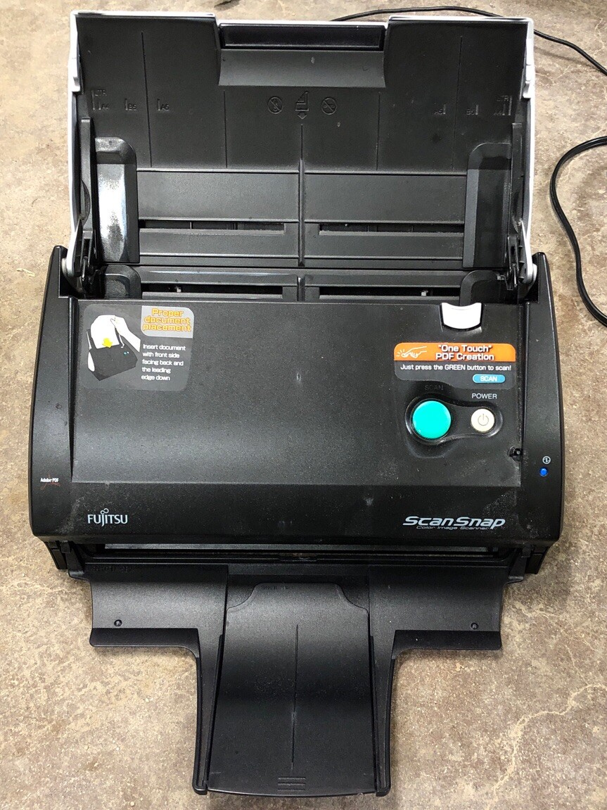 Fujitsu ScanSnap Color Image Scanners S500 AS IS | eBay
