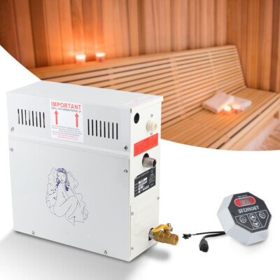 4.5KW Steam Generator Sauna steam engine Home SPA Shower Sauna Bath ...
