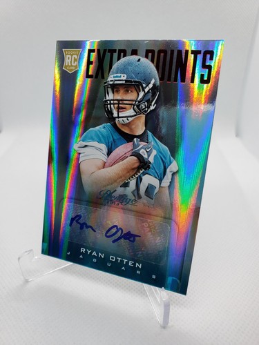 Ryan Otten - Jaguars - 2013 Panini Prestige - Extra Points Rookie Auto ...