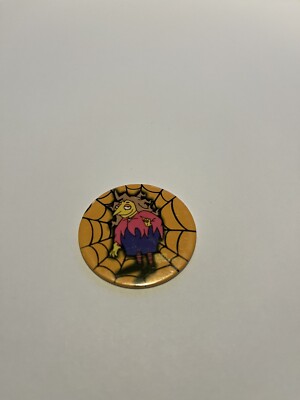 Vntg POG 1990s Web Spider Witch Woman HTF RARE Game Milk Bottle Top ...