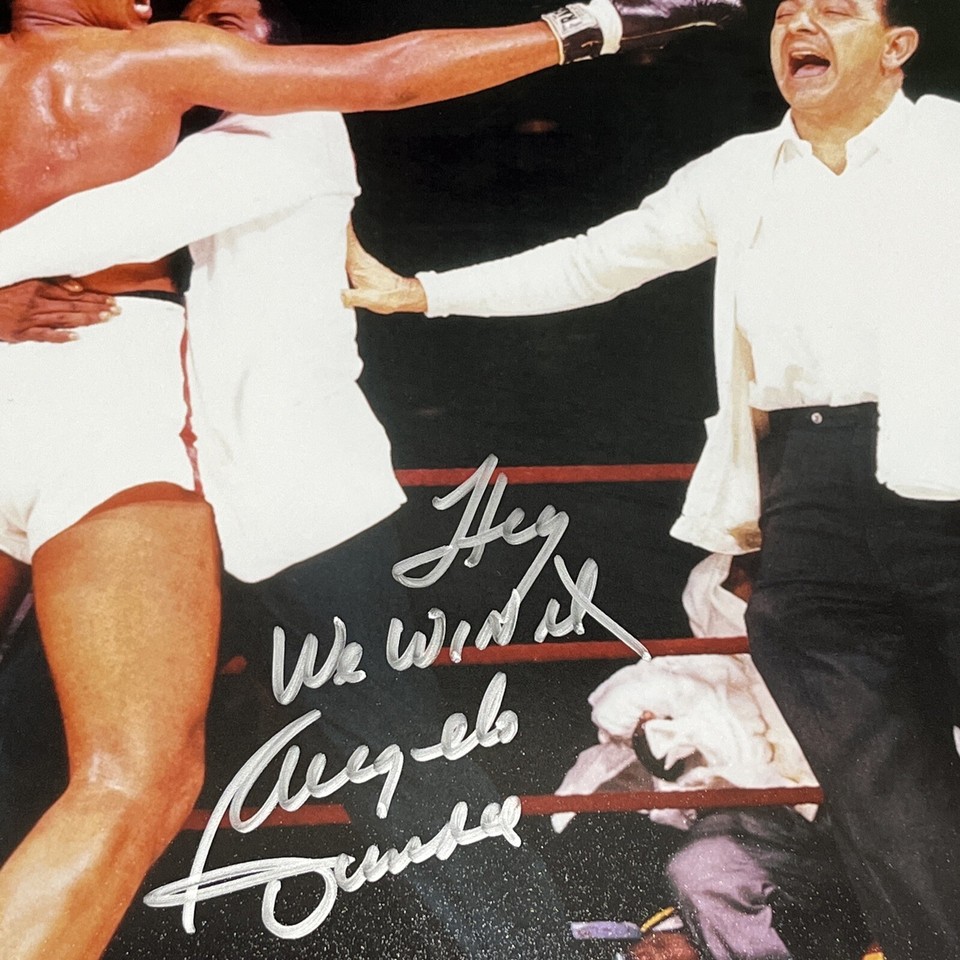 ANGELO DUNDEE BOXING TRAINER MUHAMMAD ALI Signed 11x14 PHOTO PSA/Dna | eBay
