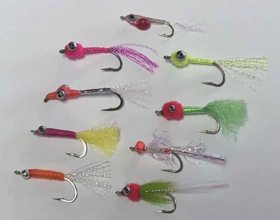 FLY FISHING FLIES - ULTIMATE AMERICAN SHAD FLY Assortment size #4-6 (18 ...