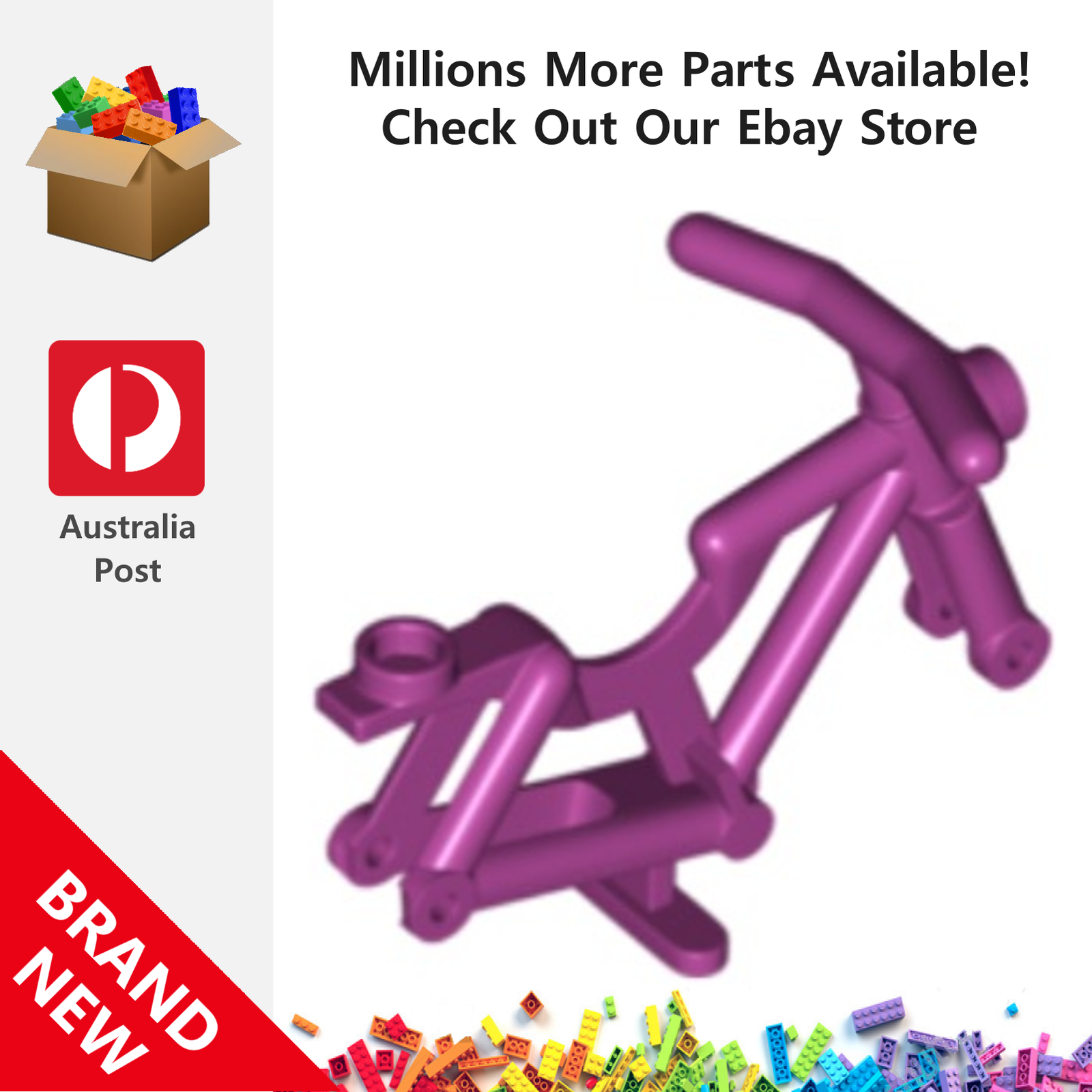 Genuine LEGO™ - Bicycle Frame - 4719 65574 New Parts | eBay Australia