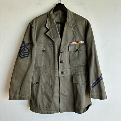 WWII US Navy Named Gray NCO Uniform Chief Petty Officer | eBay