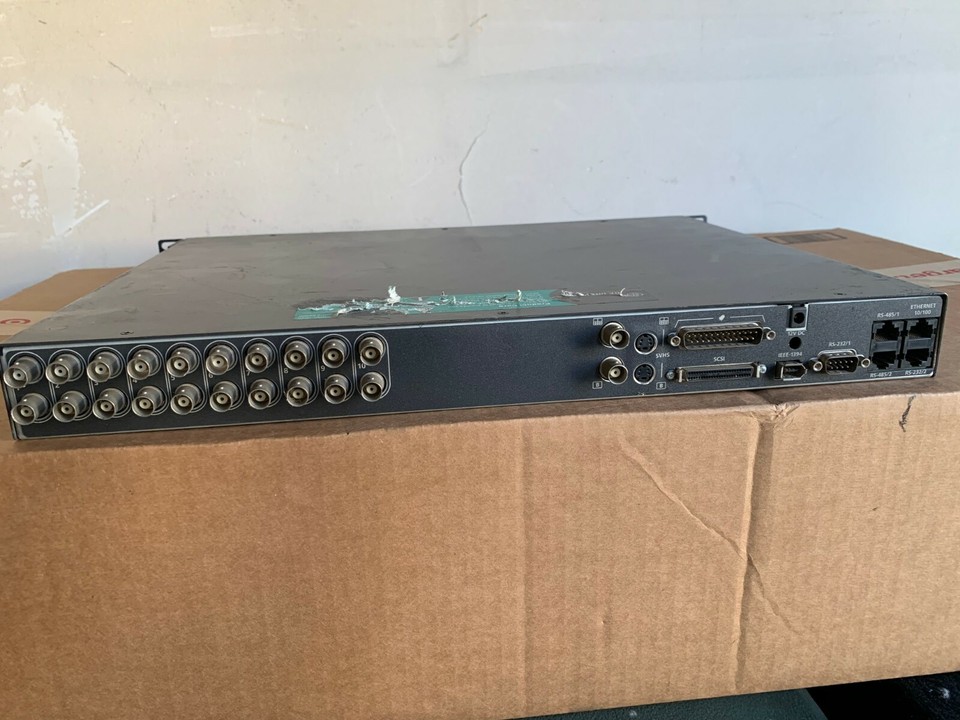 GE Security DVMRe-10CT-80 10 CH Triplex Multiplexer Recorder 80GB | eBay