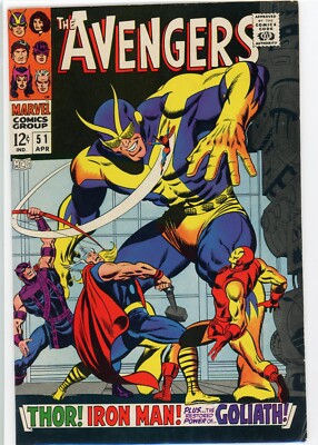 AVENGERS #51 HI GRADE CLASSIC BUSCEMA COVER GEM | eBay