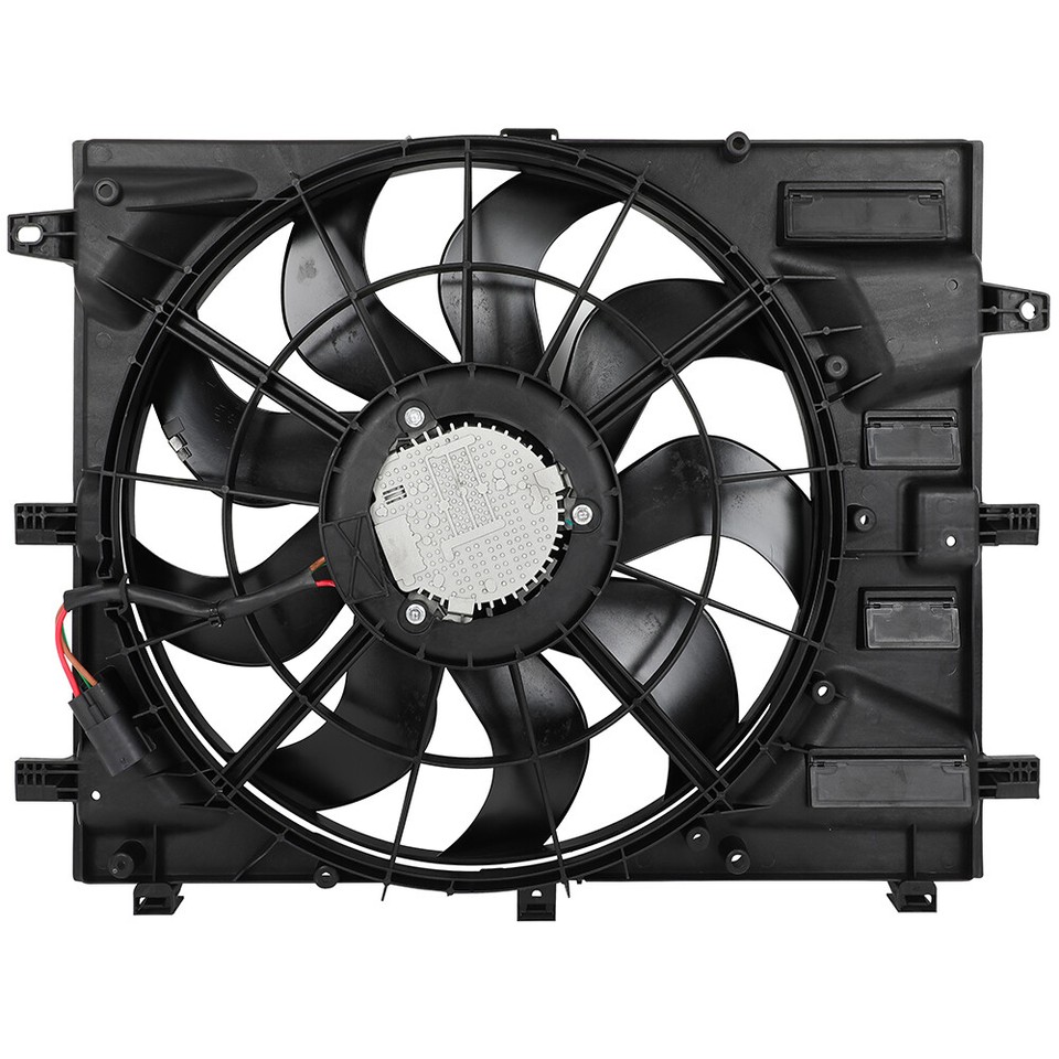 For Chevrolet Equinox GMC Terrain Radiator Cooling Fan And AC Condenser ...