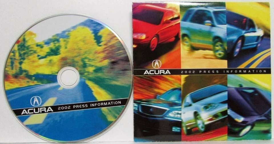 2002 Acura Press Information CD | eBay