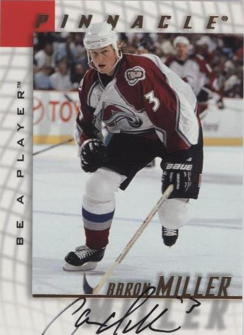1997-98 Pinnacle Be A Player - Aaron Miller #75 Autographs (AU, RC) for ...
