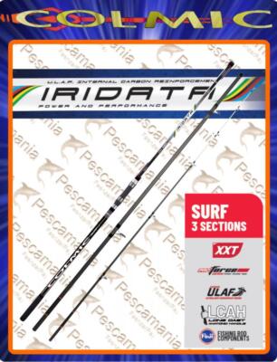 Canne surf casting Colmic IRIDATA mt.4,20 gr.100-250 sensitive tip fuji ...