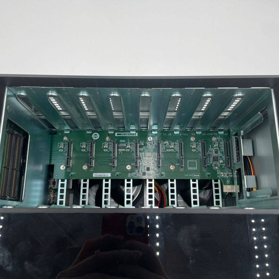 QNAP TVS-872N Multi-Gigabit NAS Storage iSCSI IP SAN Support (Diskless ...