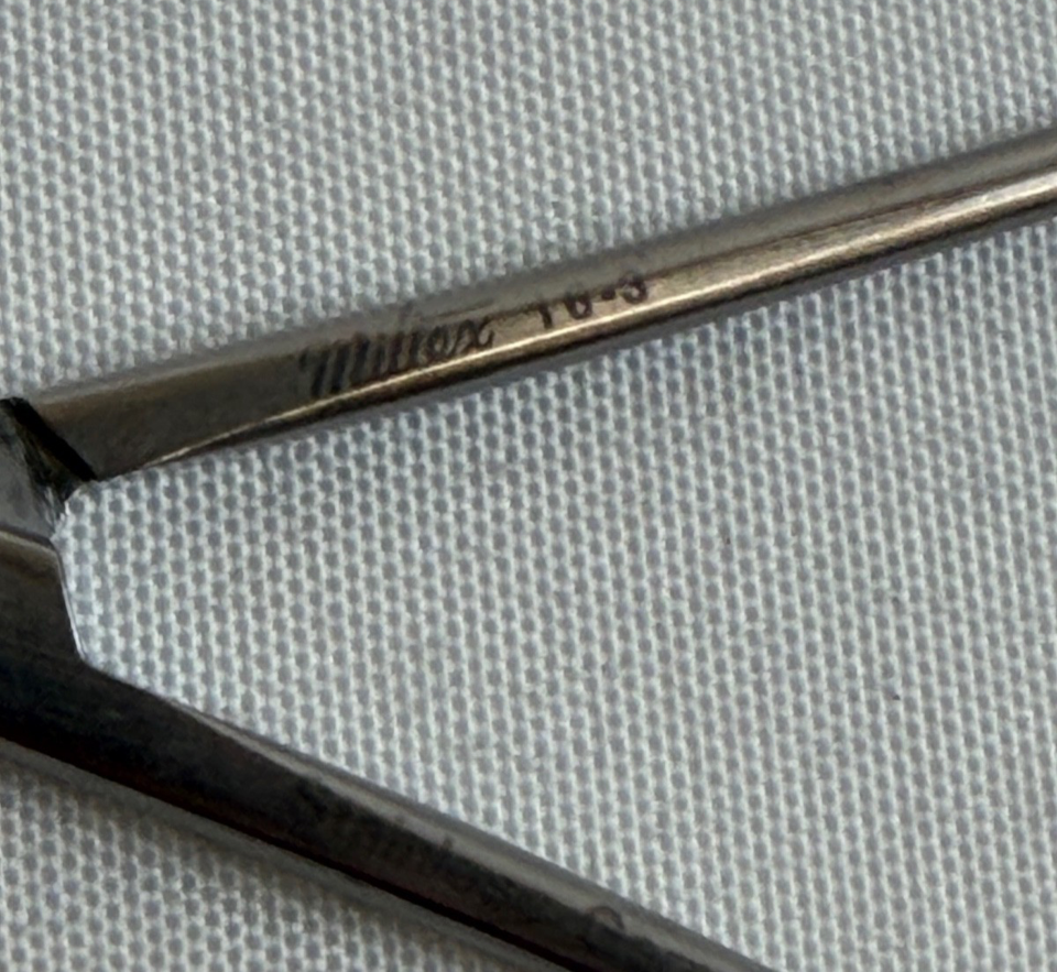 Miltex 16-3 Baby Allis Tissue Forceps 4 x 5 Teeth Extra Delicate Jaws 2 ...