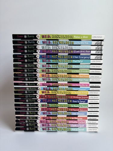 Heidi Heckelbeck Lot of 22 Paperback Books Coven Burris Reading Ages 5 ...