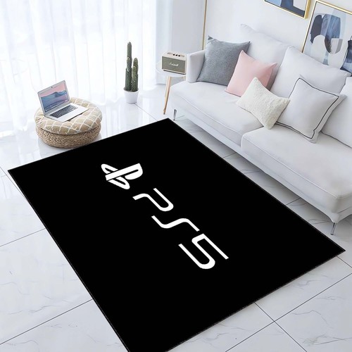 PS5 Rug, 3D Video Game Gamer Playstation Custom Rug, Doormat, Bedroom ...