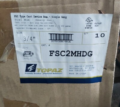 Conduit & Fittings - Topaz