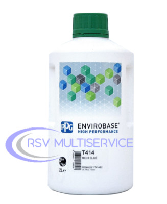 PPG T414 | Envirobase HP vernice base acqua carrozzeria auto | Blu ...