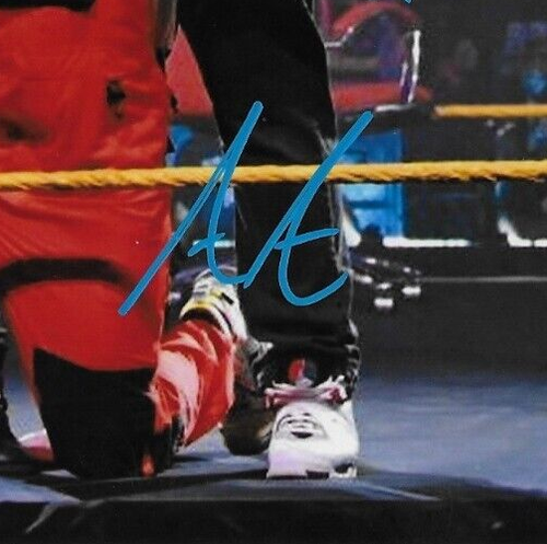 Auto. Wrestling Hit Row Ashante Adonis Top Dolla B-Fab Signed WWE 8x10 ...