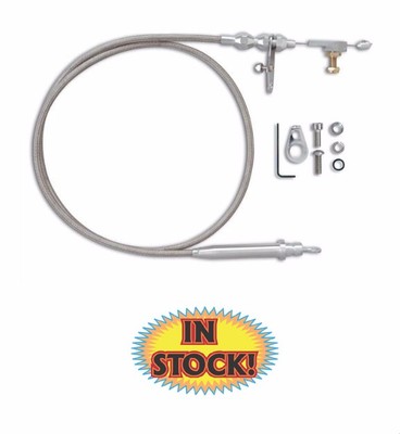 Lokar KD-2FMXHT - Ford FMX Transmission Kickdown Cable - Braided ...