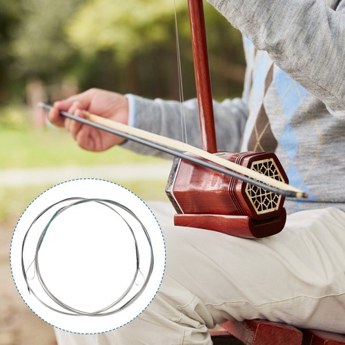 3 Pairs Erhu String Set Useful Strings Metal For Instruments and ...