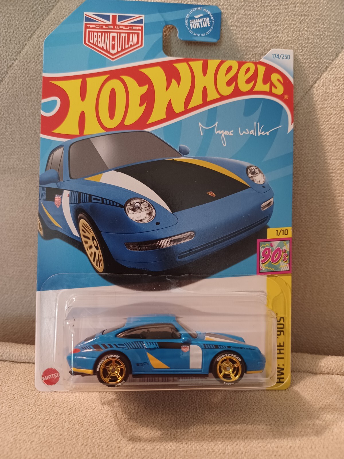 *RARE* Factory Prototype Hot Wheels 96 Porsche Carrera Real Riders ...