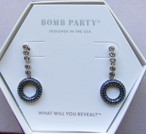 Bomb Party September 2023 Earrings Donuts of Sparkle | eBay