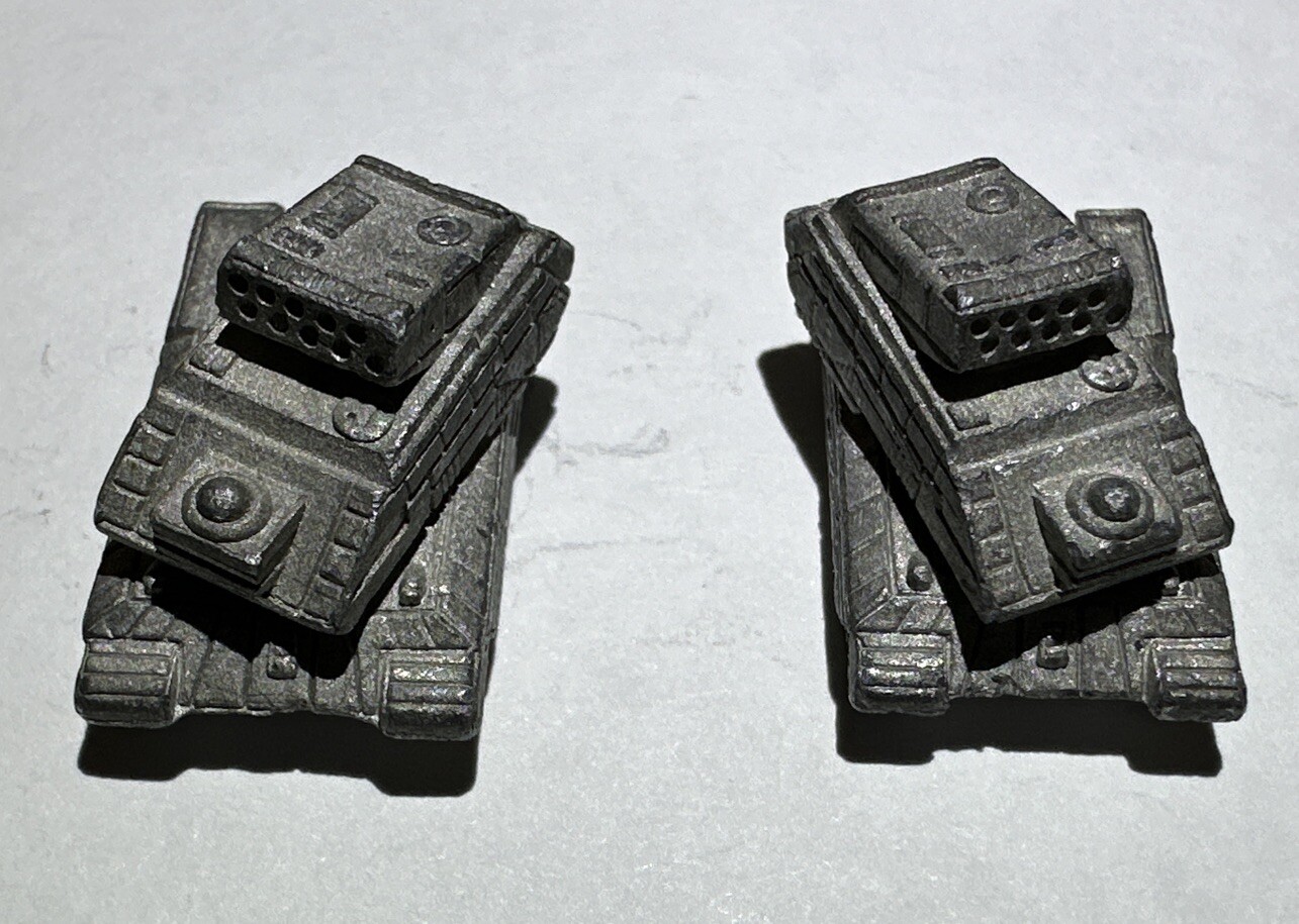 1988 BattleTech Miniatures FASA Ral Partha Hunter Light Support Tank ...