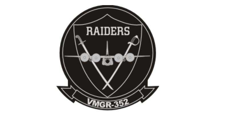 7" us marine corps vmgr-352 aerial refueler transport sq raiders decal ...
