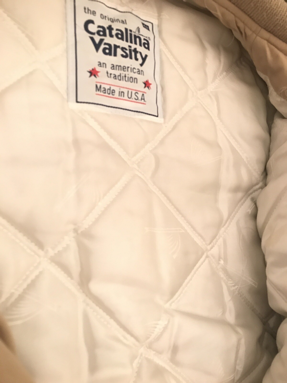 The Original Catalina Varsity Bomber Jacket Mens 42 M… - Gem