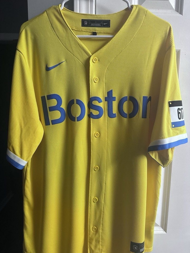 Boston Red Sox City Connect Nike Jersey NWOT Size Large | eBay