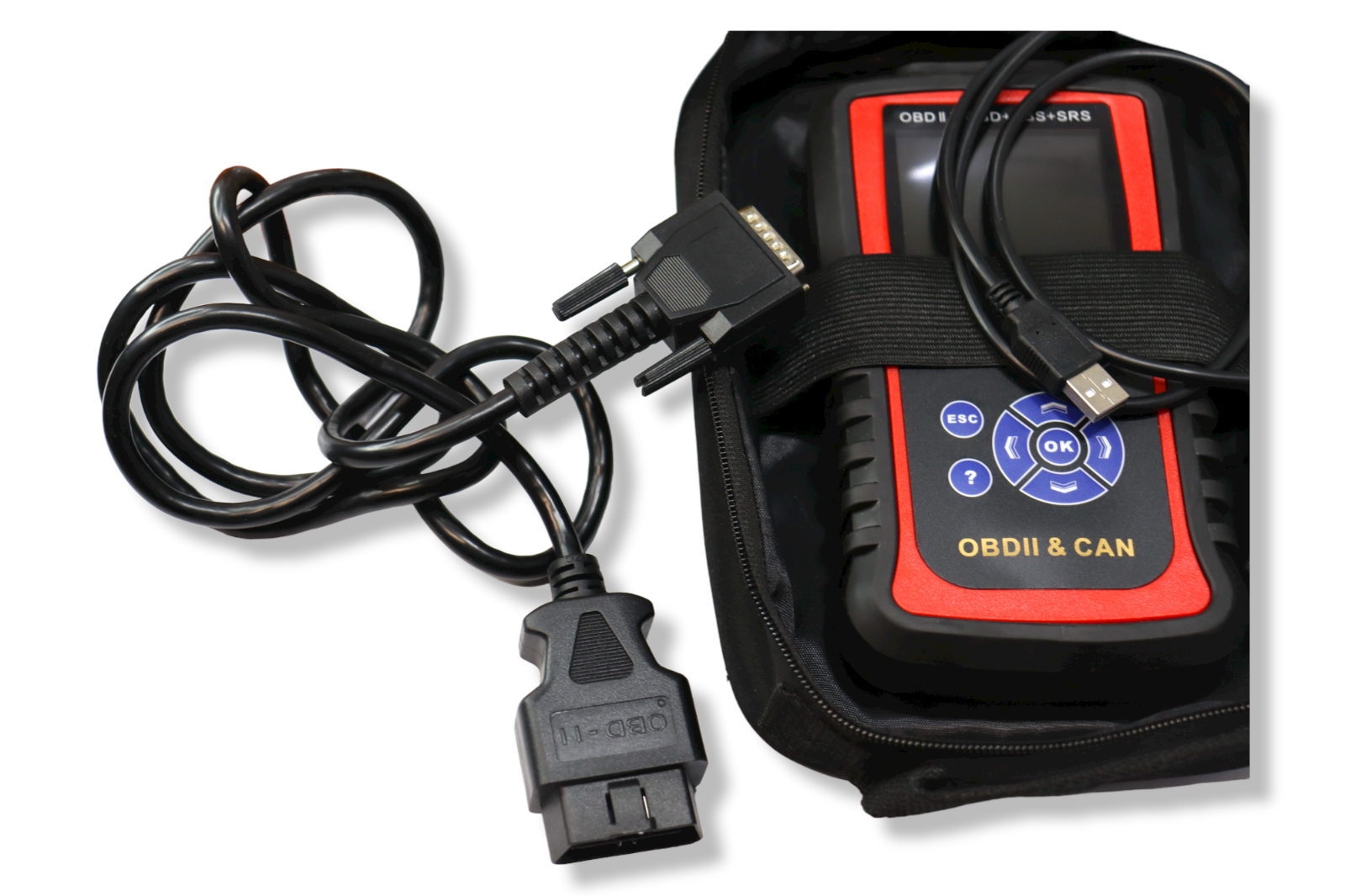 Kzyee KC501 OBDII Scanner ABS Codes Reader Automotive Check Engine Tool ...