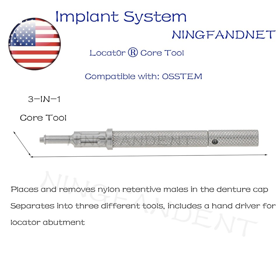 US Replacement Metal Housing & Lab Cap Assembly,Dental Locater Core ...