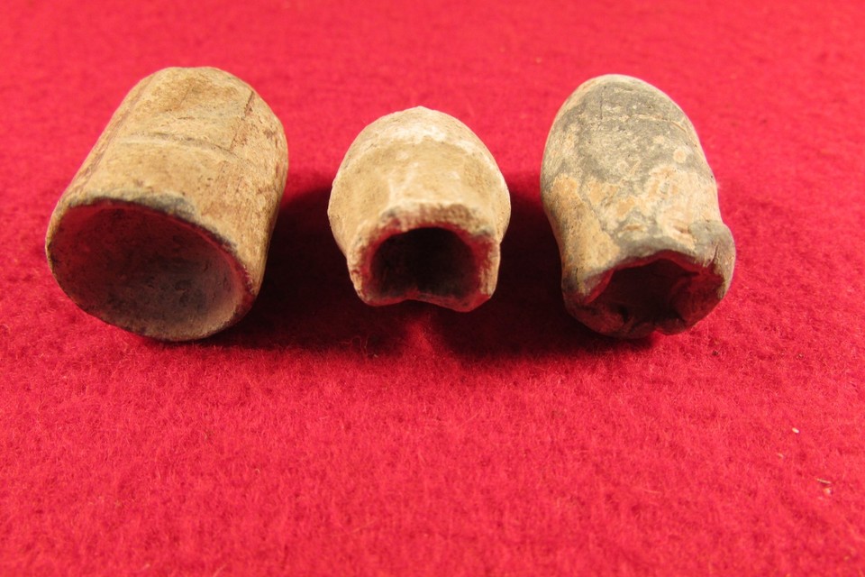 Civil War 3 Carved Bullets - Dug near Five Forks, VA | eBay