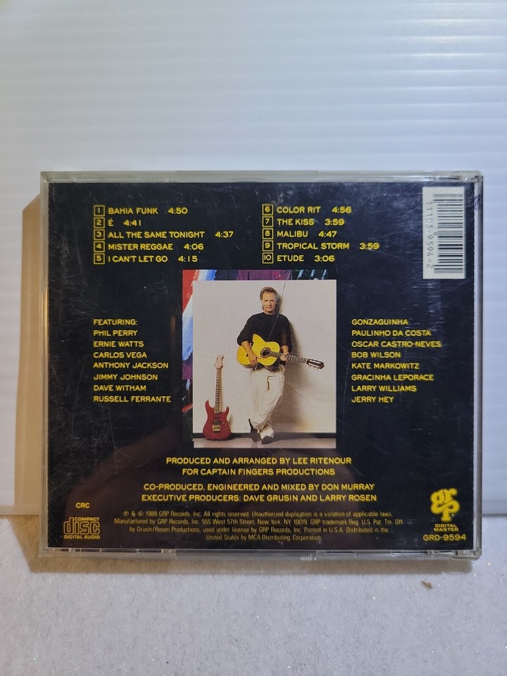 Color Rit by Lee Ritenour (CD, 1989) 11105959421| eBay