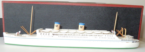 Van Ryper (USA) Model Ship SS LURLINE (RHMS Ellinis) 9 3/8" Long, box ...