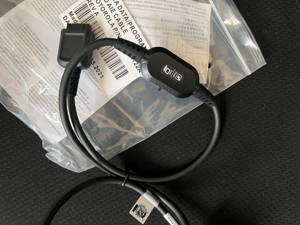 Motorola PMKN4122A programming cable suitable for: MTP3150 MTP6750 | eBay