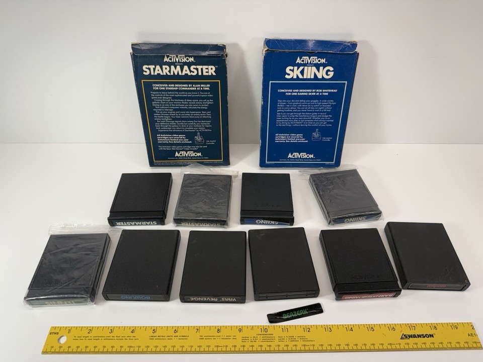 Lot of 10 Atari 2600 Games — Classic Vintage Titles Activision | eBay