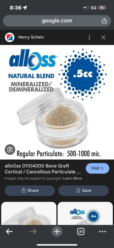 2 boxes Ace Alloss Allograft .5cc | eBay