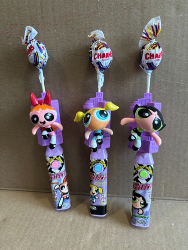 Cartoon Network Powerpuff Girls SPIN POPS Blossom Buttercup Bubbles ...