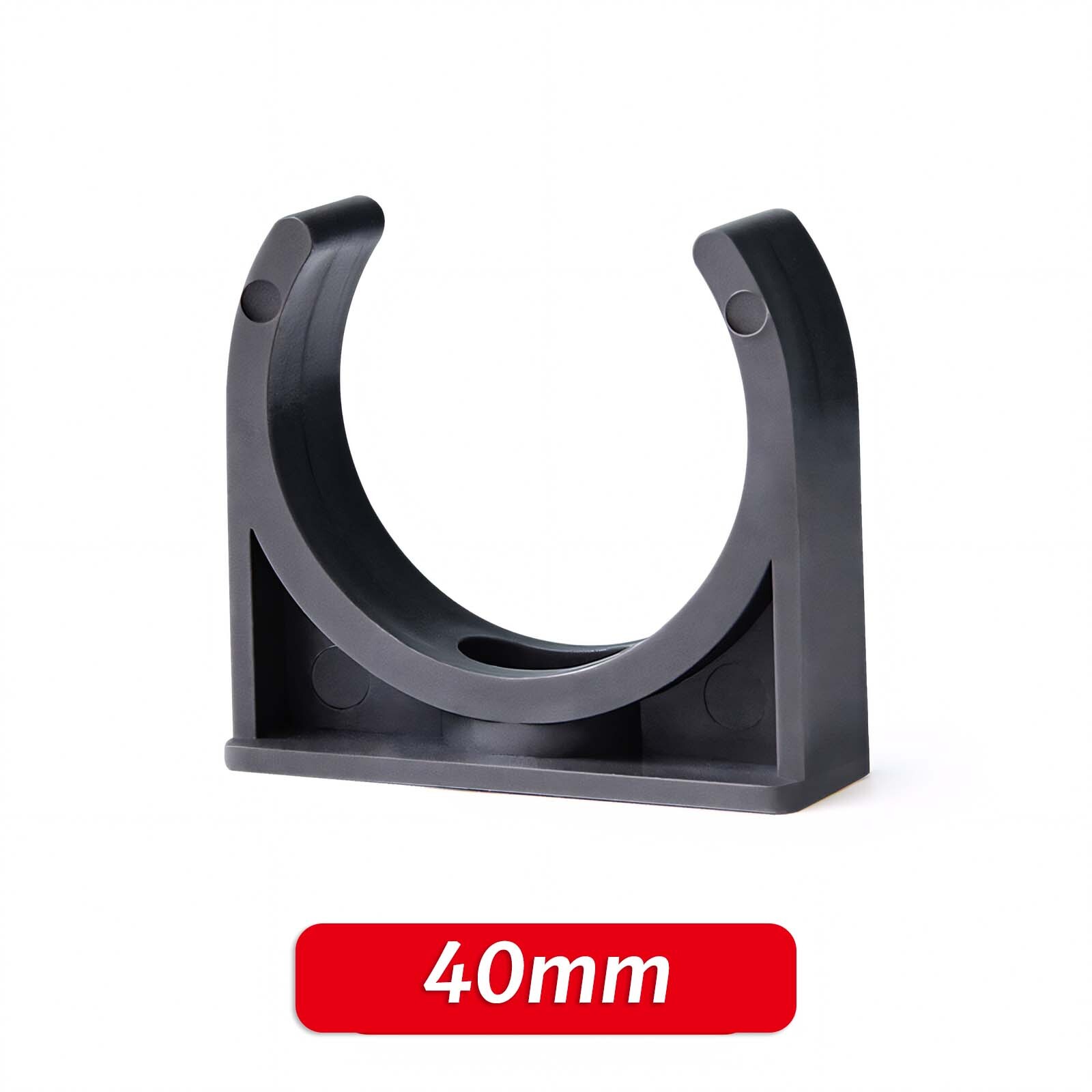 PVC Water Tube Pipe Hose Clips Clamp Holders 20-50mm Open Pipe Clip ...