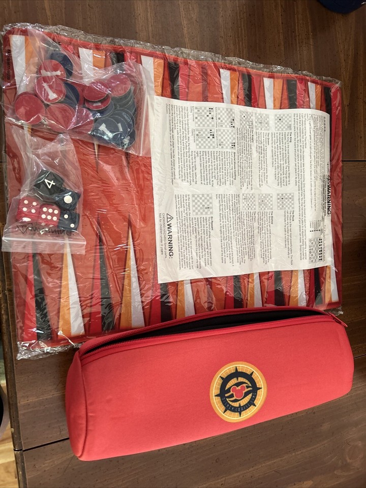 Disney Cruise Line Game Set - Checkers, Chess, Backgammon | eBay